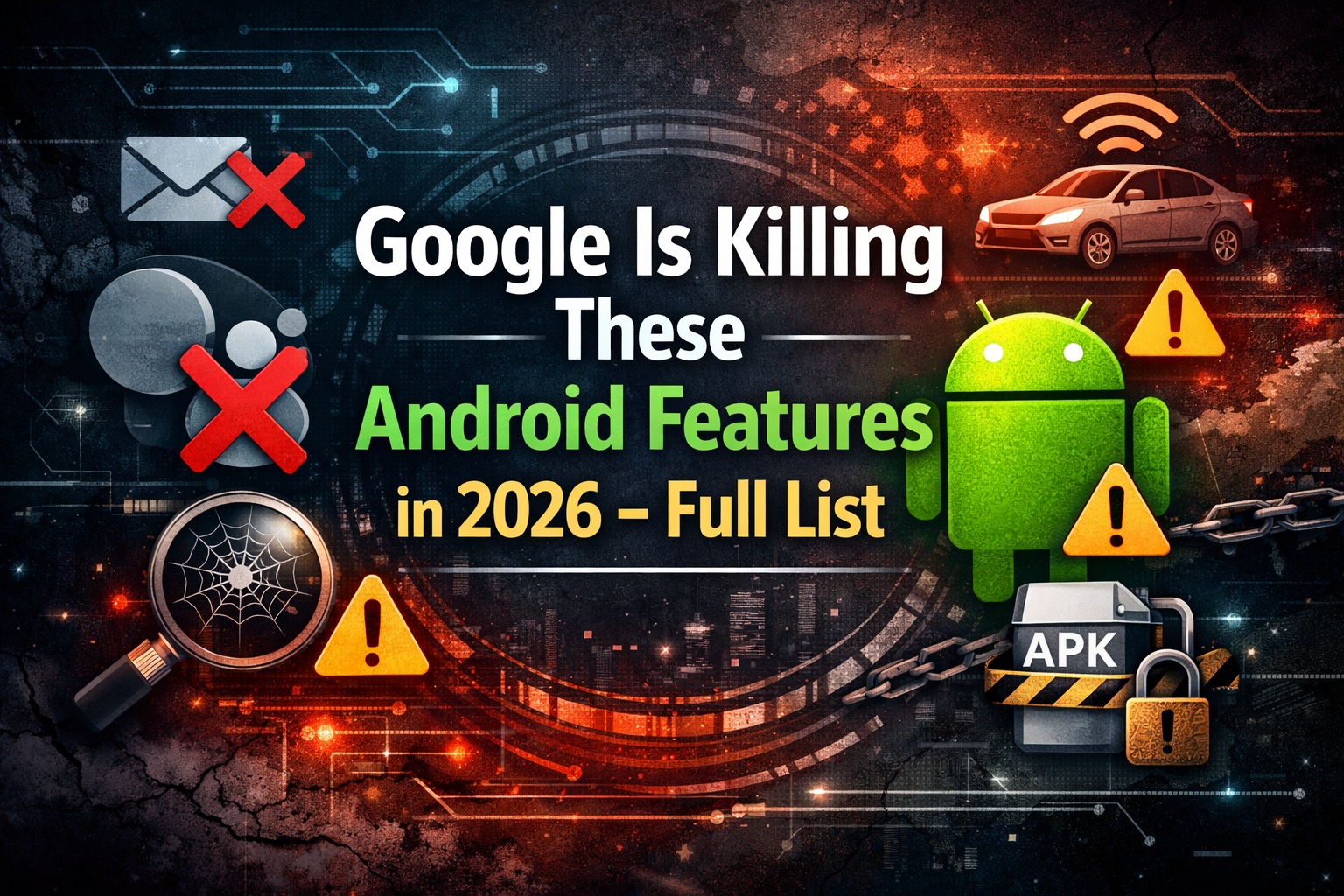 Google Is Killing These Android Features in 2026 (Full List)
