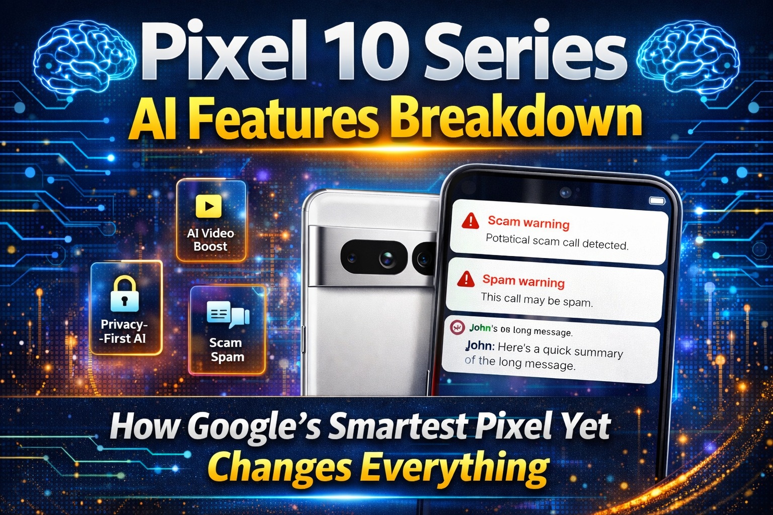 Pixel 10 Series AI Features Breakdown – What’s New & How It Works