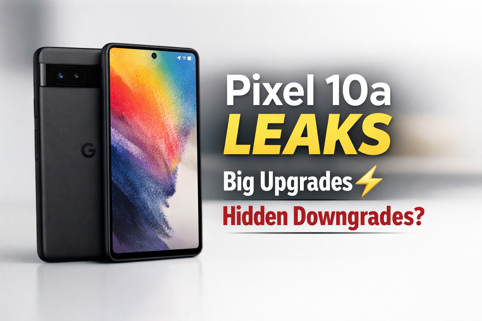 Pixel 10a Leaks: Specs, Upgrades & Downgrades Revealed
