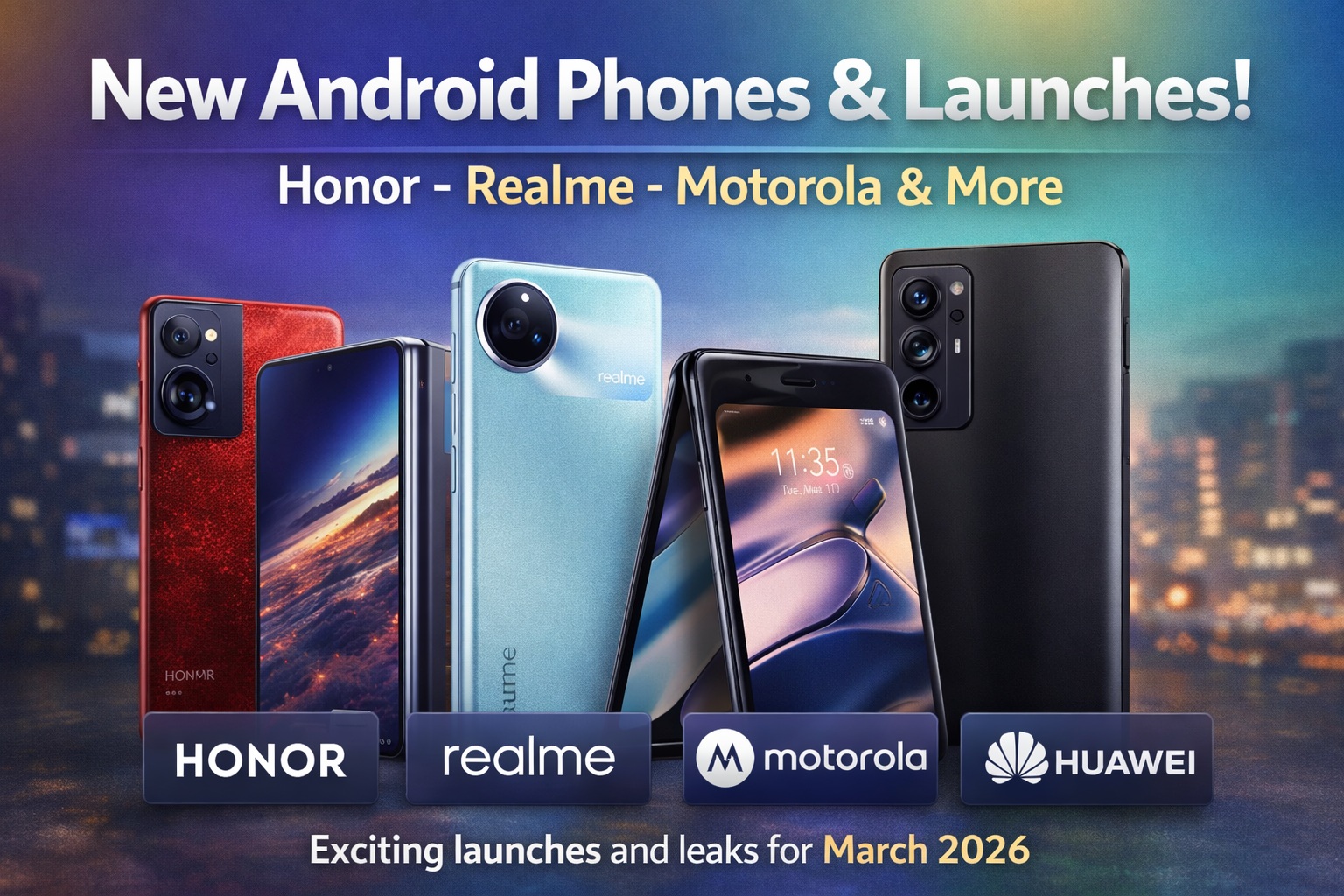 New Android Phones & Launches: What’s Coming in March 2026 - NPowerUser