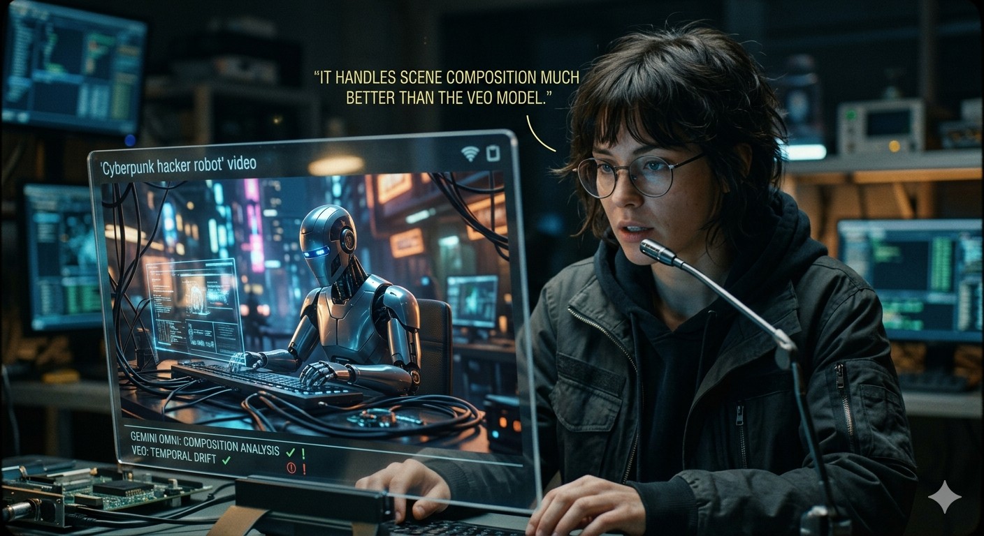 Gemini Omni Leak: Cyberpunk Robot Video Outperforms Veo - NPowerUser